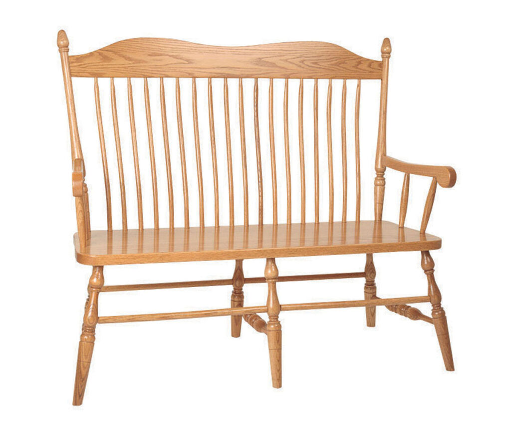 Amish Made Benches | Amish Custom Furniture | Williamsburg